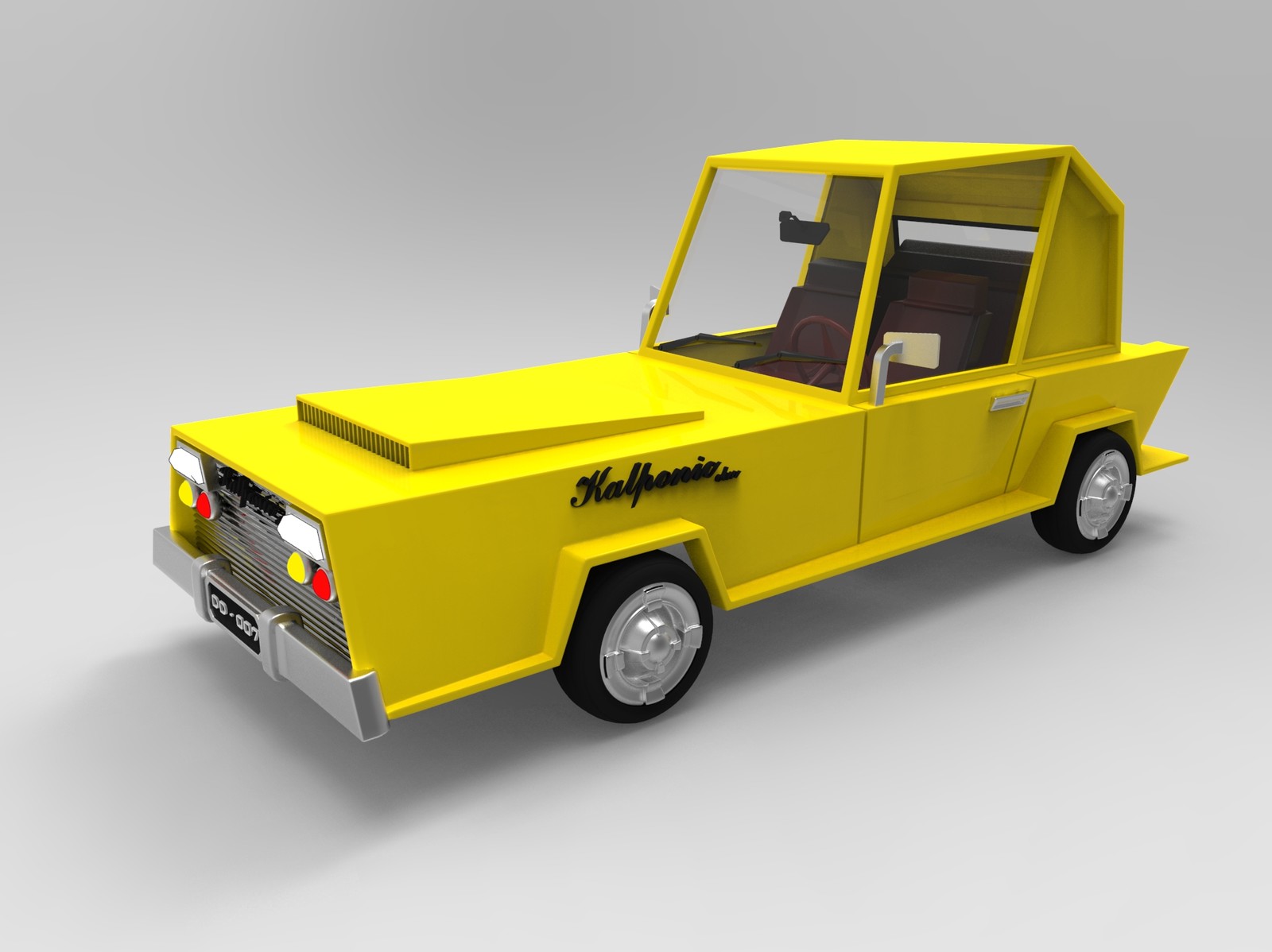 sayed saif - cartoon car-02