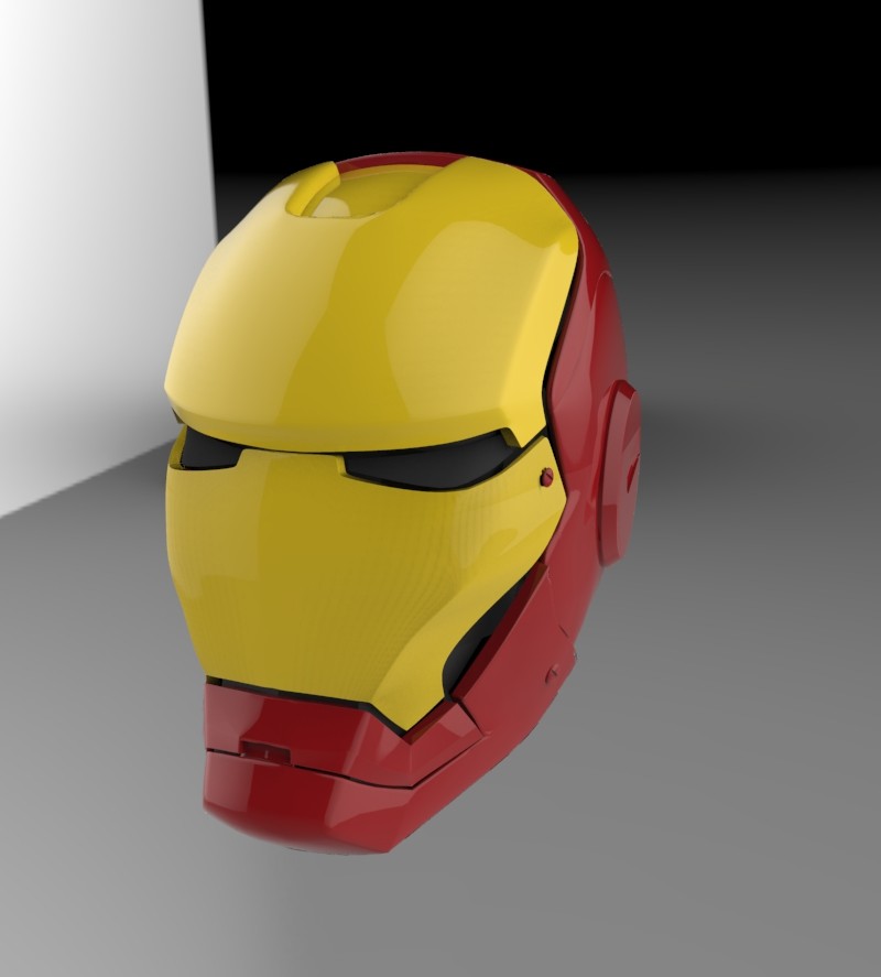 ArtStation - Iron Man Helmet