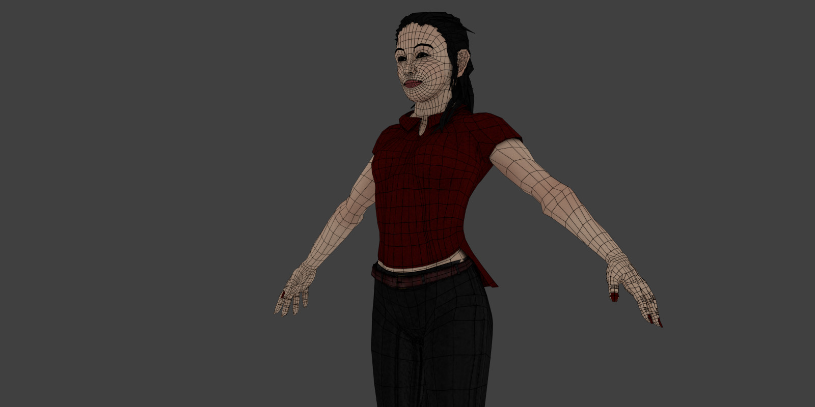 ArtStation - WireFrame Finished Product