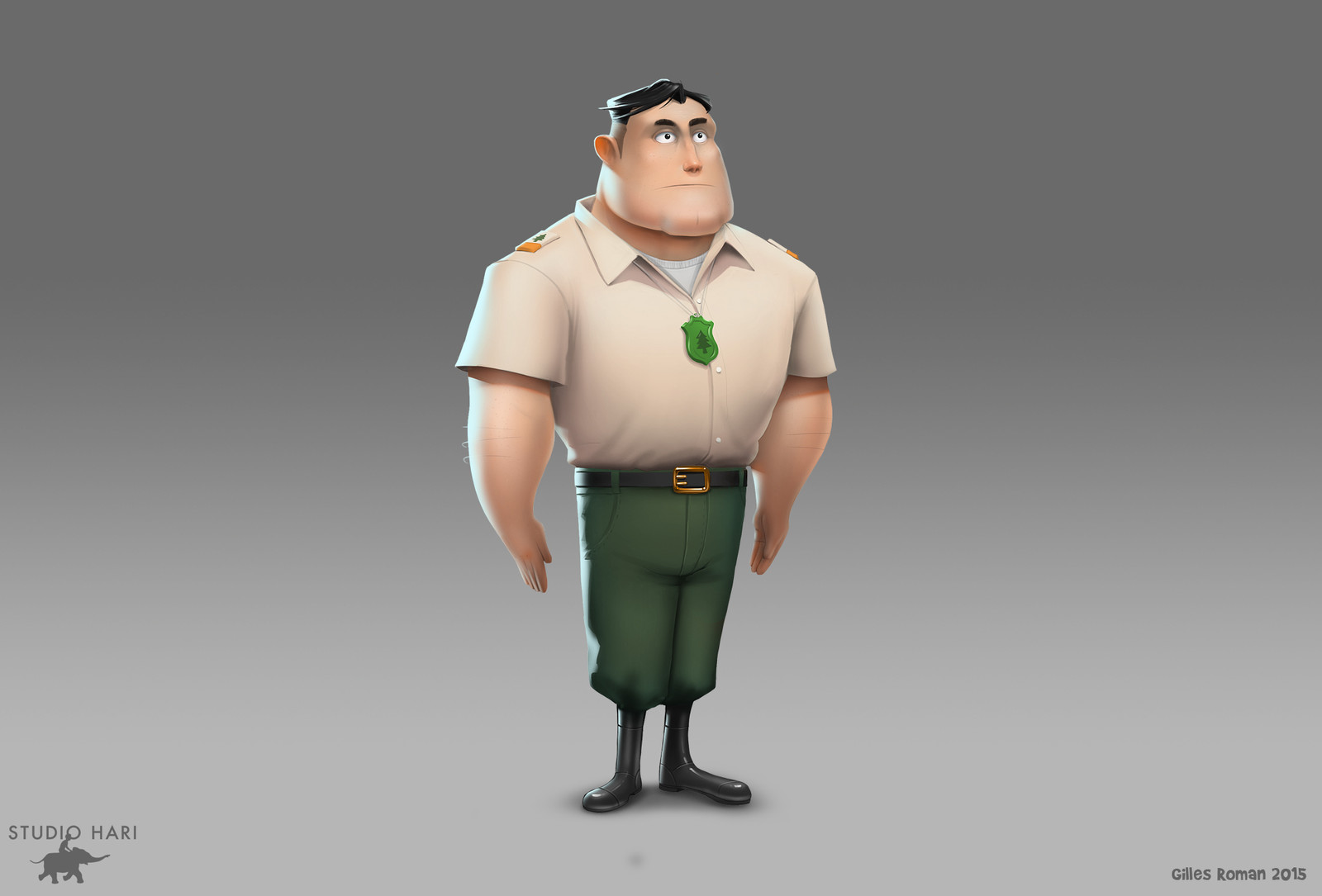 Gilles Roman - Forest Ranger Concept