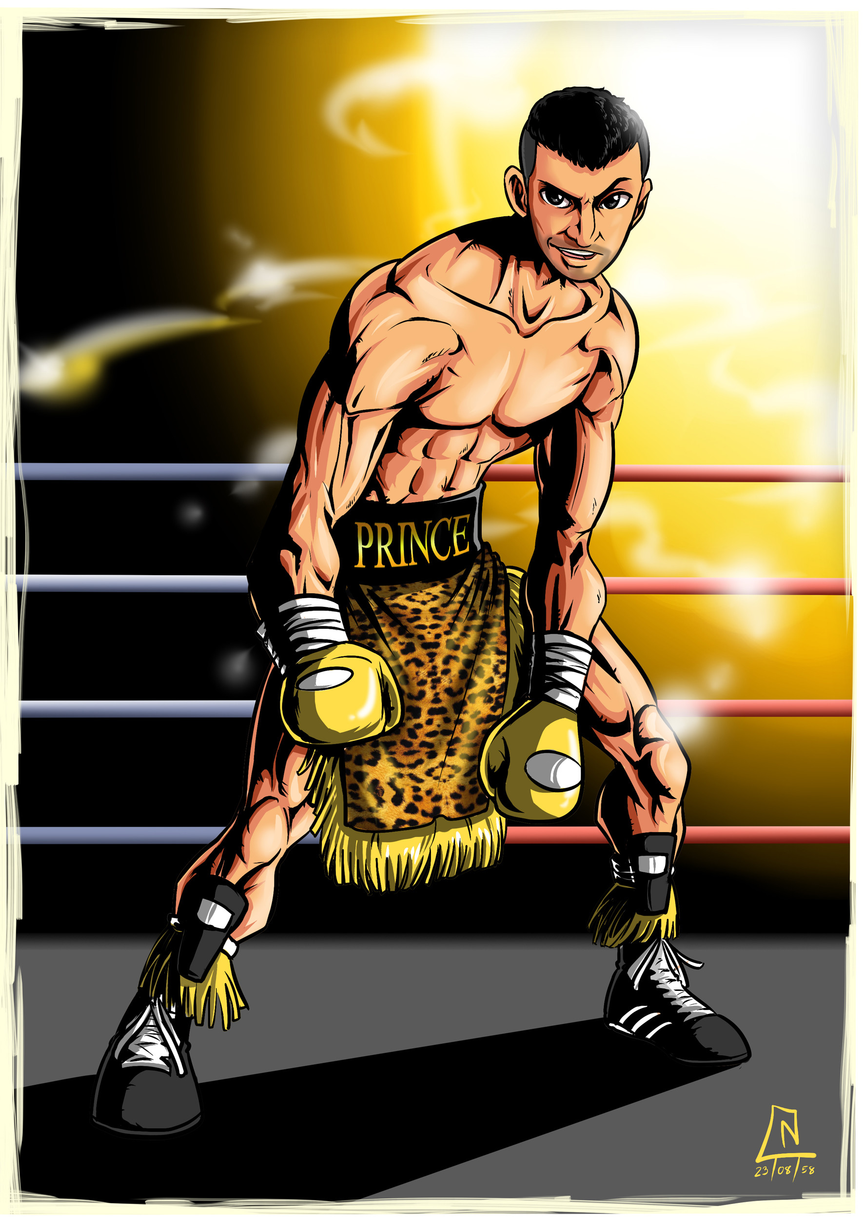ArtStation - The prince Naseem Hamed