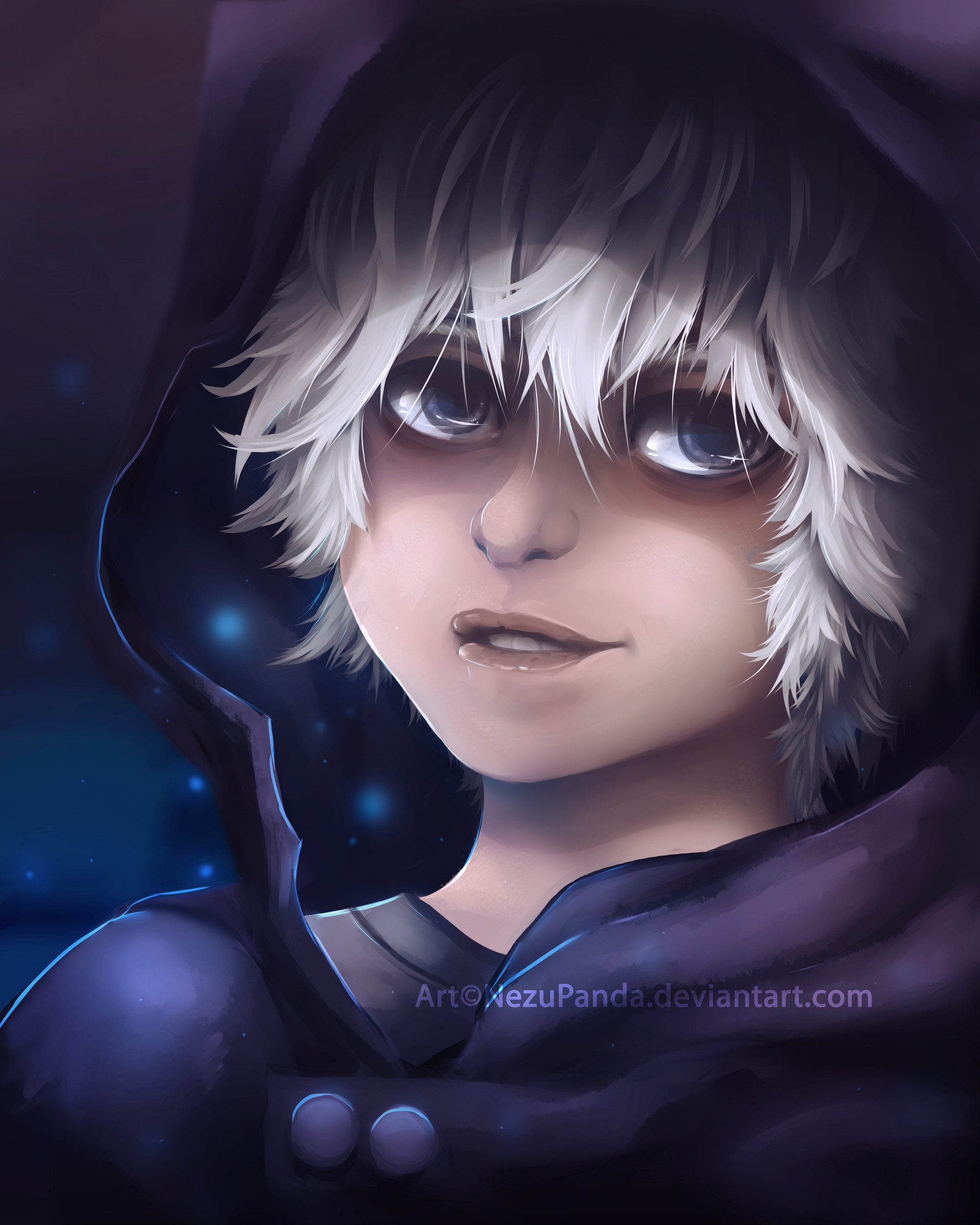 ArtStation - The White Rabbit Boy - Kota