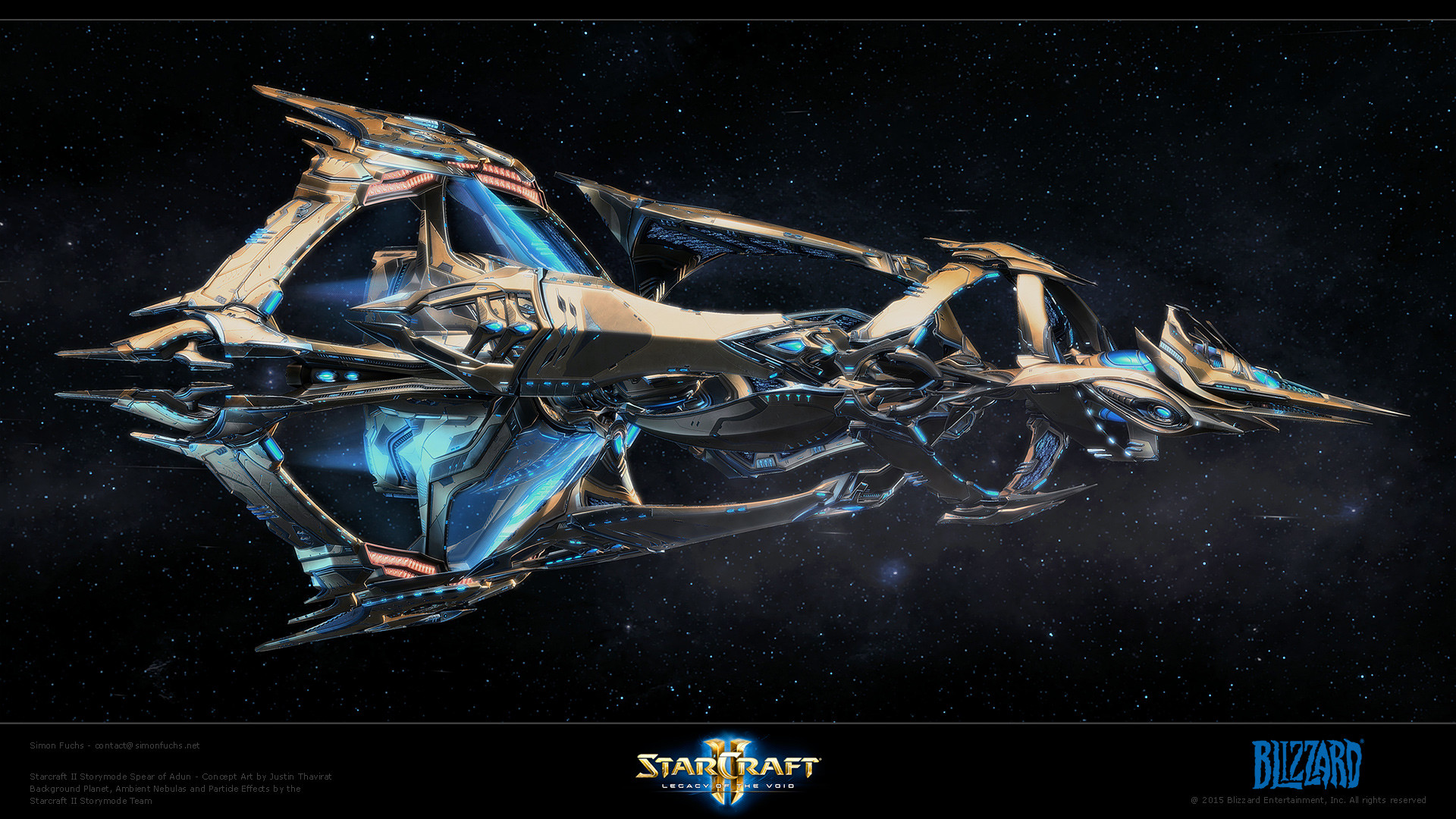 ArtStation - Starcraft II Legacy of the Void - Spear of Adun - InGame ...