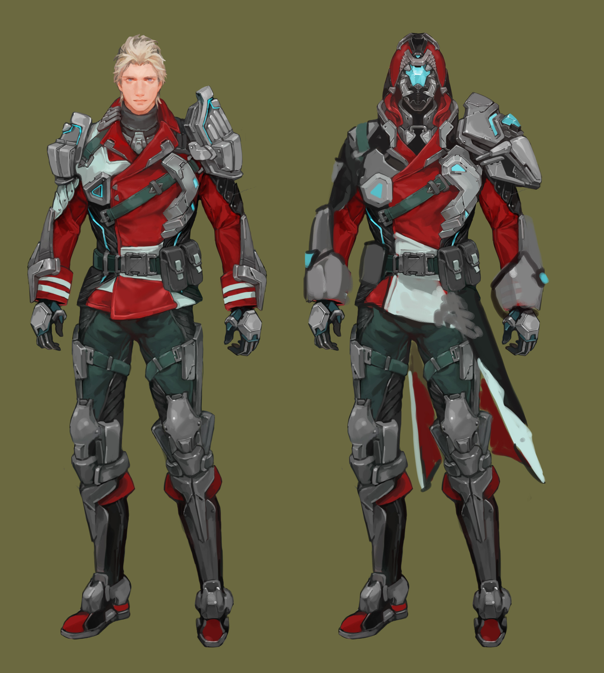 TENERIFE - character design variation