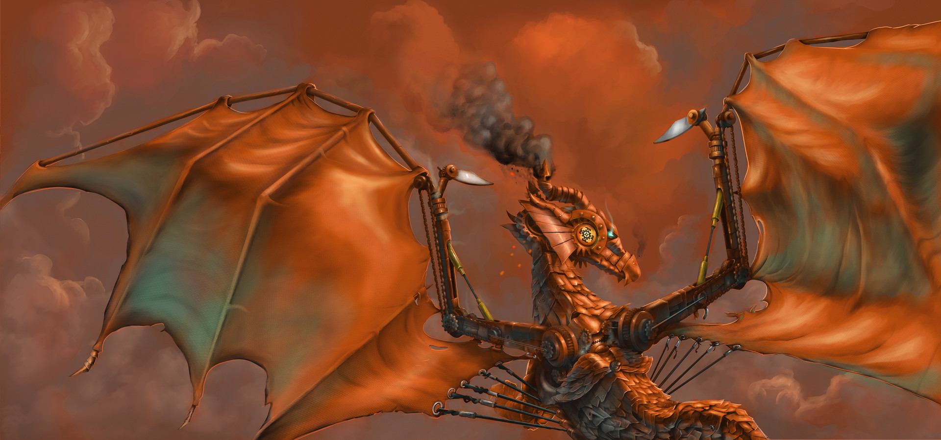 ArtStation - Steam Dragon