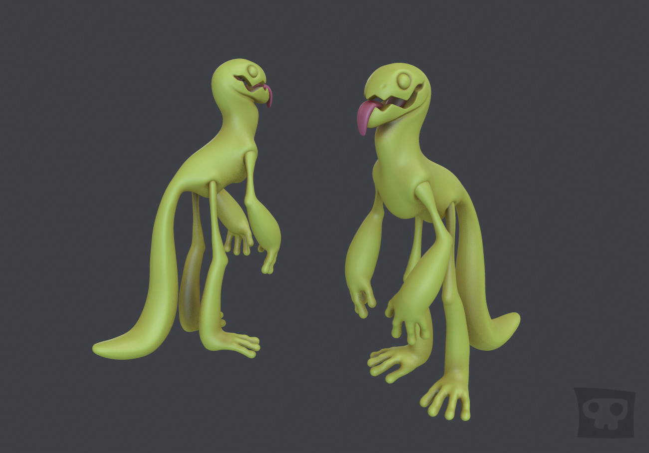 ArtStation - Lizard Guy