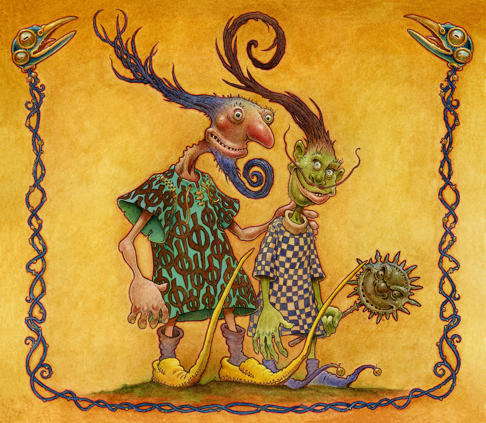 ArtStation - Huptup Fleeby and His Old Pal Sminkle Smee