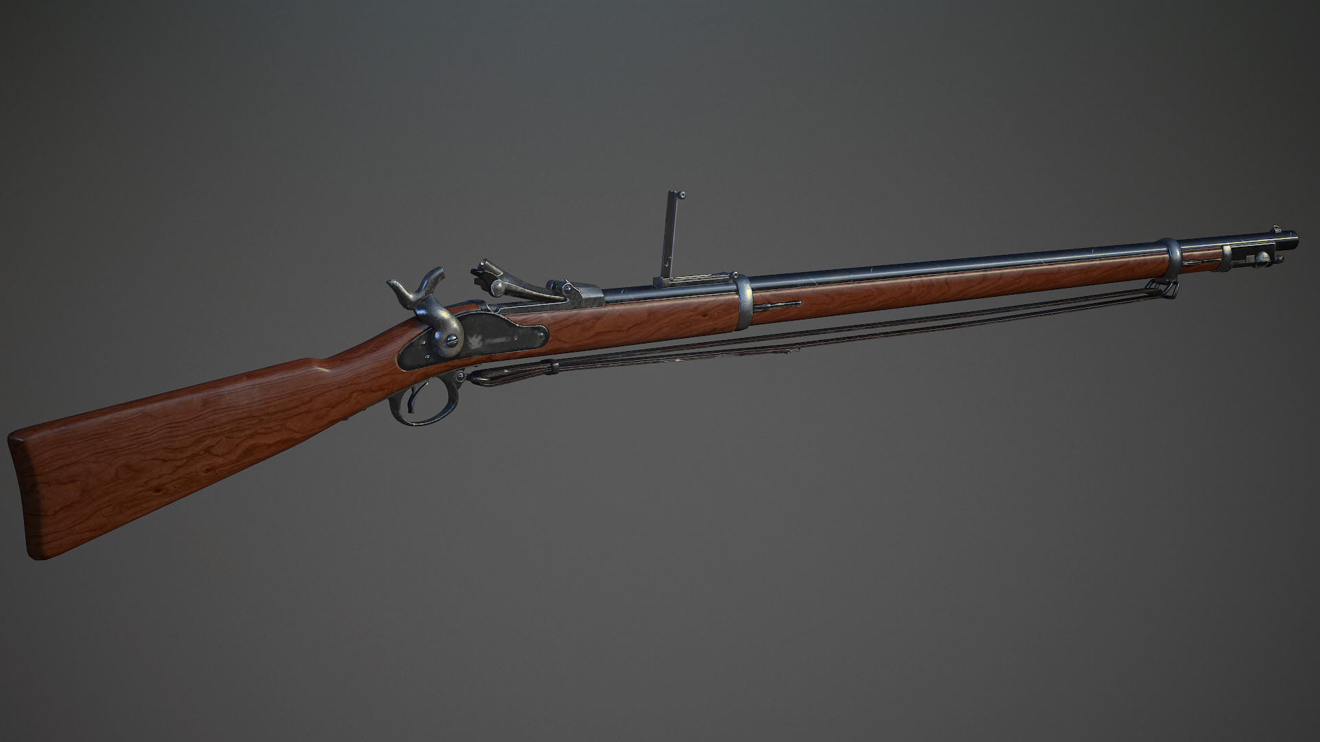 Nikas Games - Springfield_Trapdoor_rifle_1890