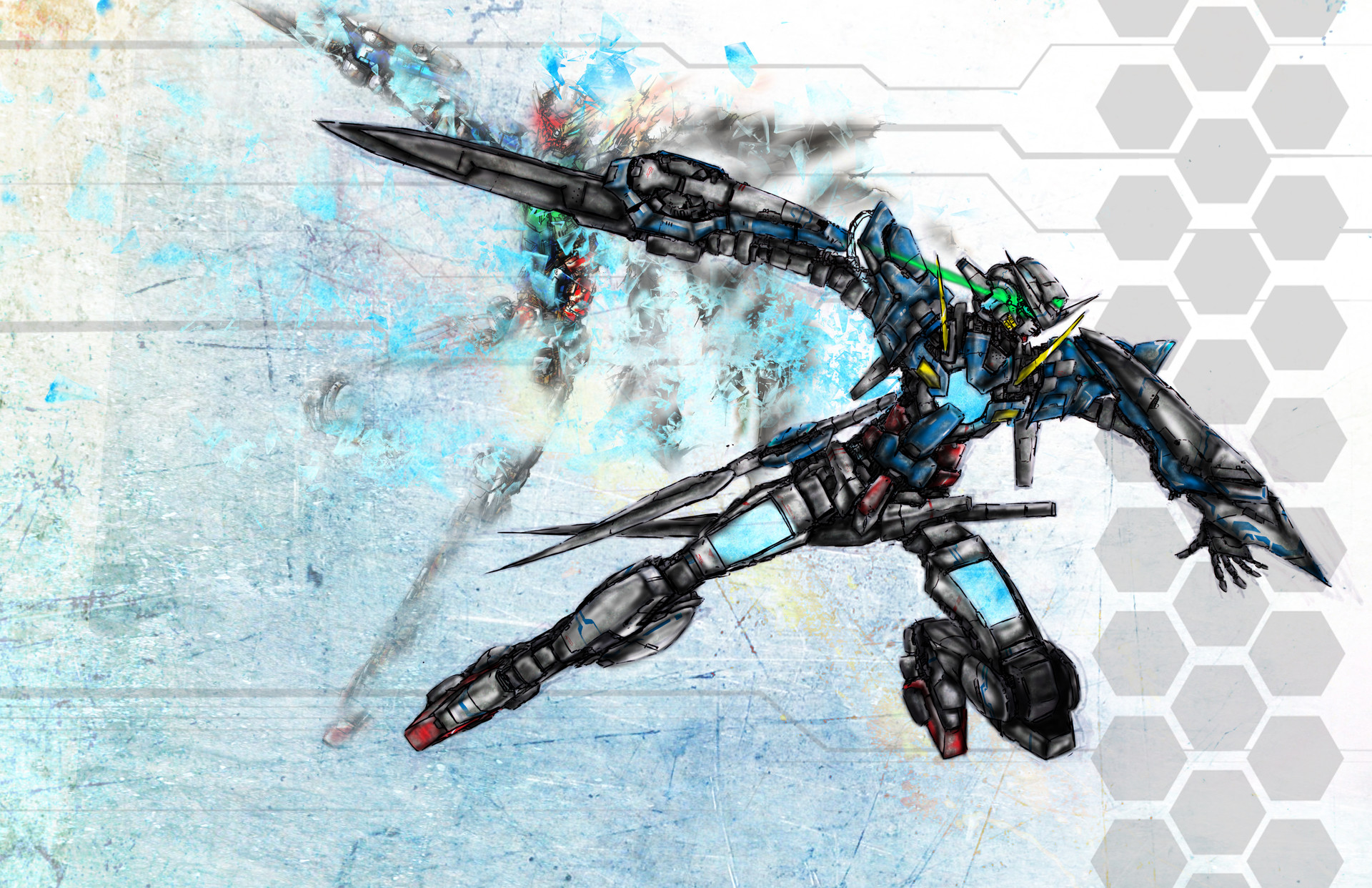 ArtStation - Gundam Exia: Ignition Mode