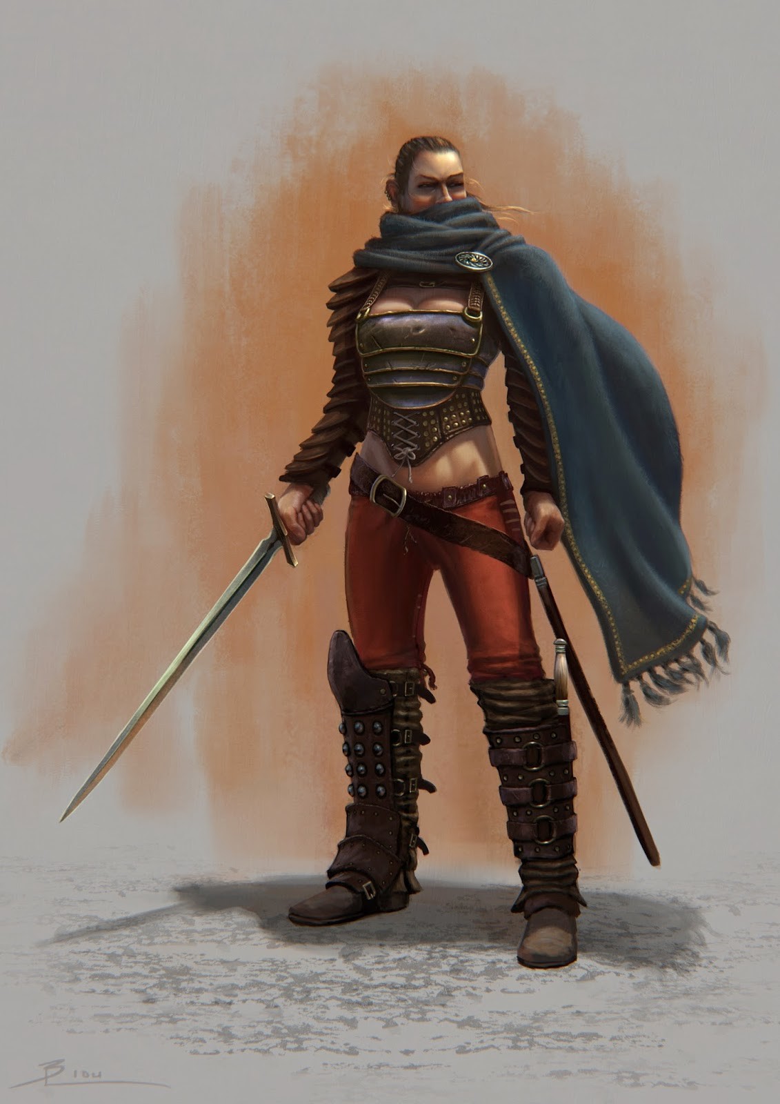 ArtStation - Female Rogue