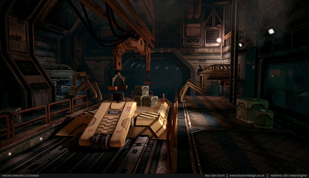 ArtStation - Natural Selection 2 Concept Scene