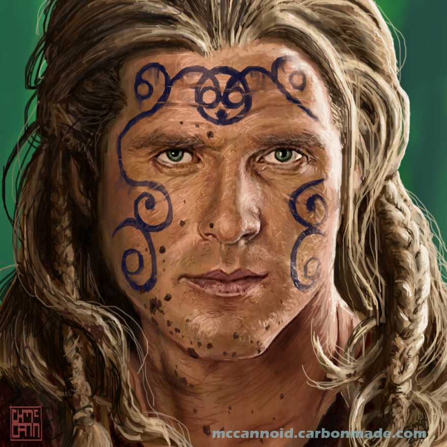 Christopher Mc Cann - Irish Myth Illustration