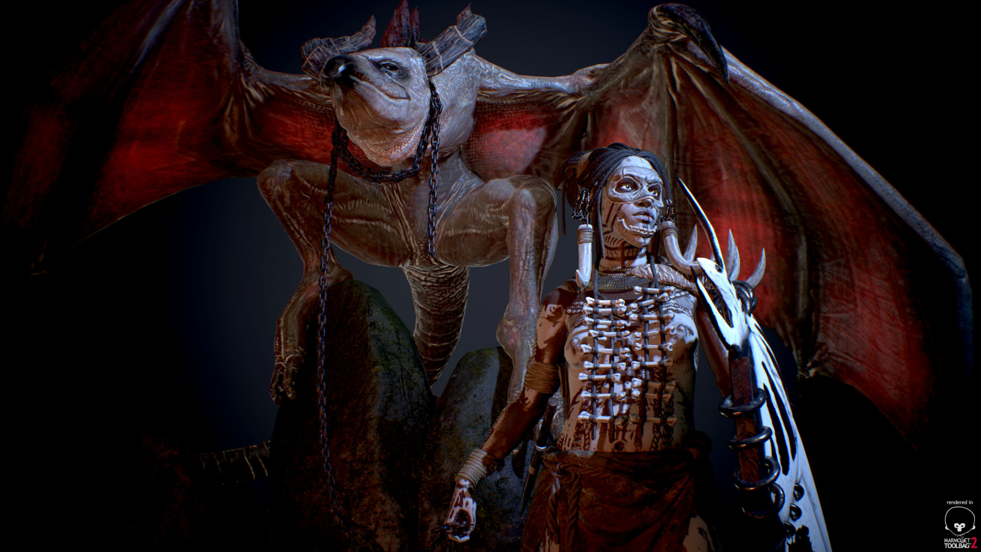 ArtStation - Ubtar (The tribe protector)