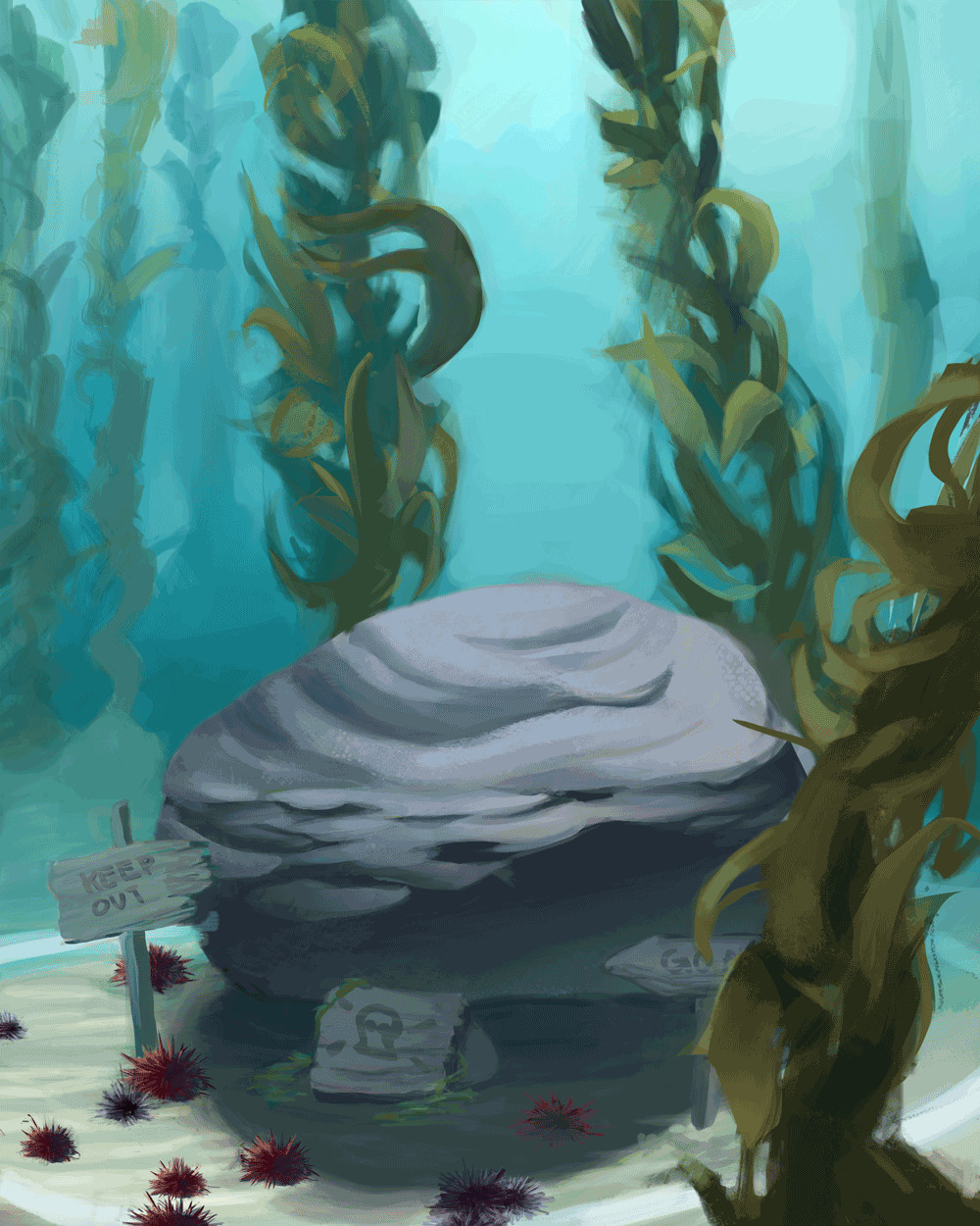 ArtStation - Garibaldi Mermaid Habitat