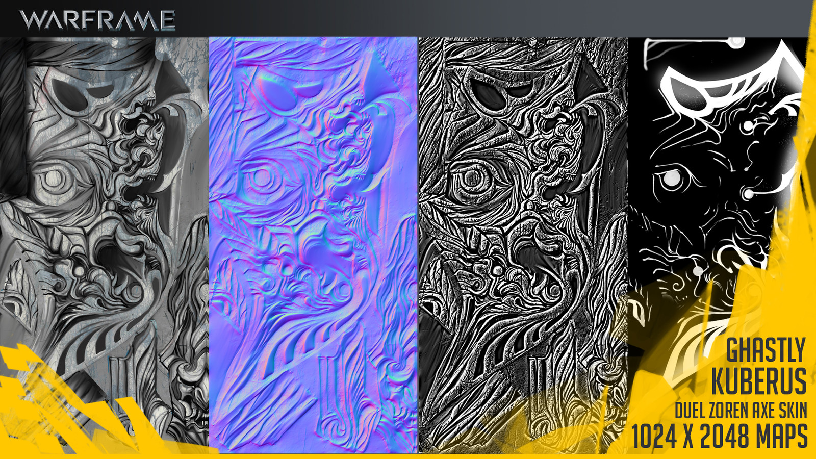 Jess Burns - Duel Zoren and Scindo Kuberus Skin - Warframe