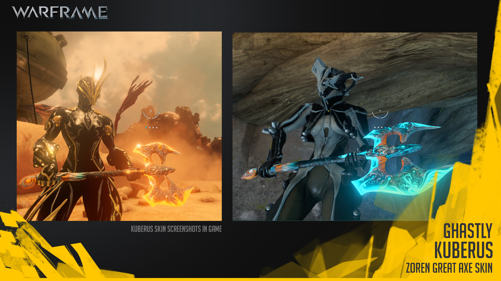 Jess Burns - Duel Zoren and Scindo Kuberus Skin - Warframe