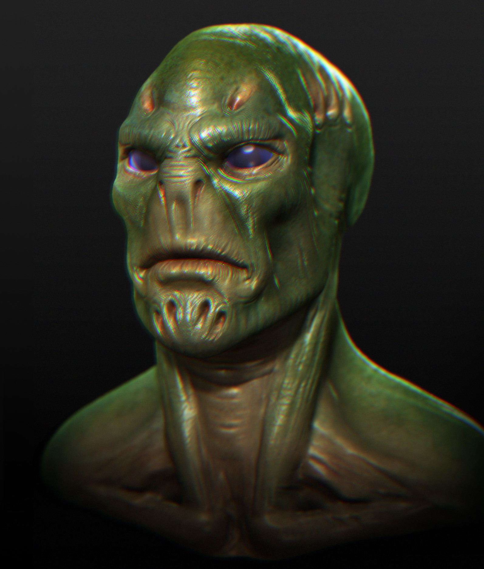 ArtStation - Alien dude