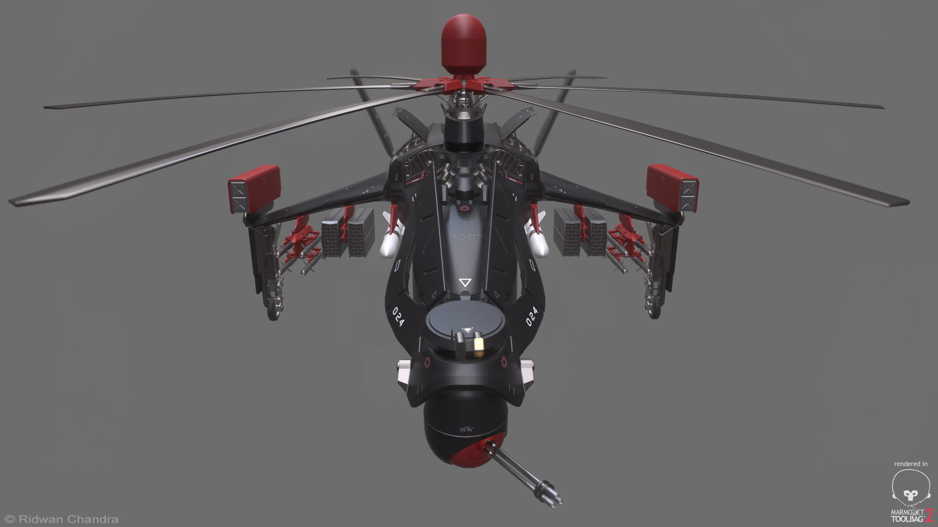 Ridwan Chandra - MeganeRid - Fuujin -Red- Ver.