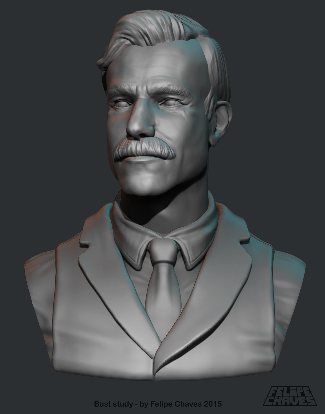 ArtStation - Daniel Day-Lewis - Work in Progress