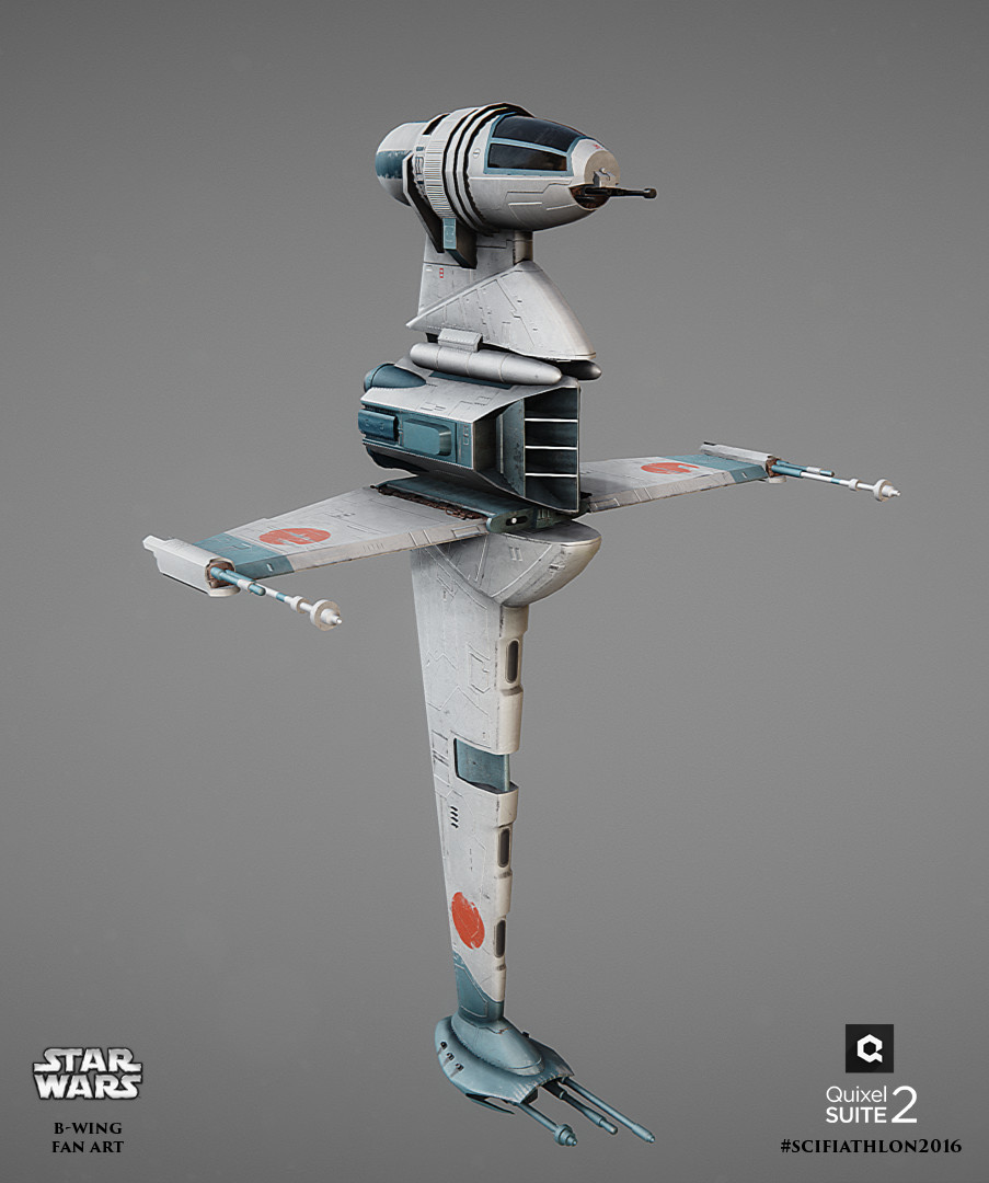 ArtStation - B-Wing - #SCIFIATHLON Contest