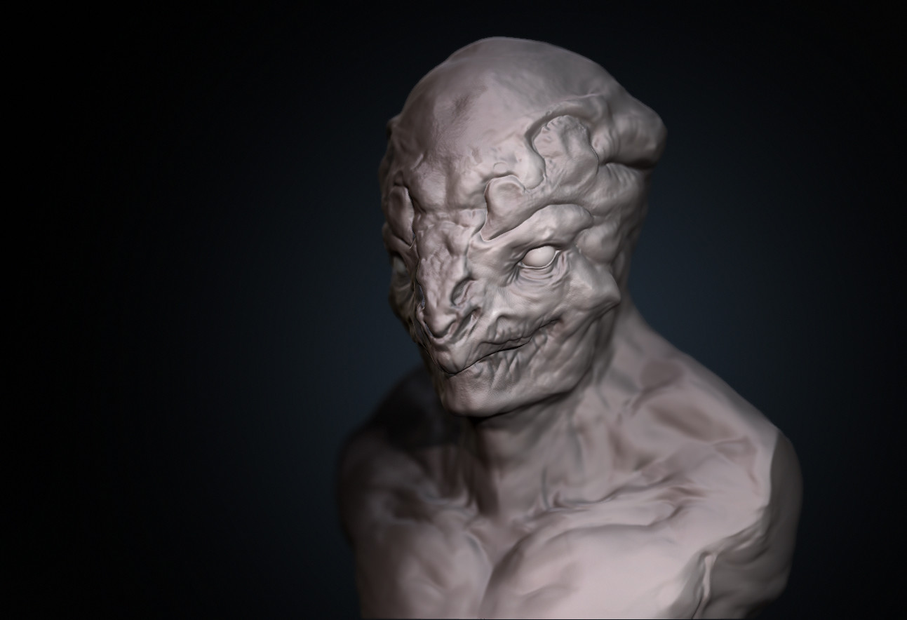 ArtStation - Alien Bust