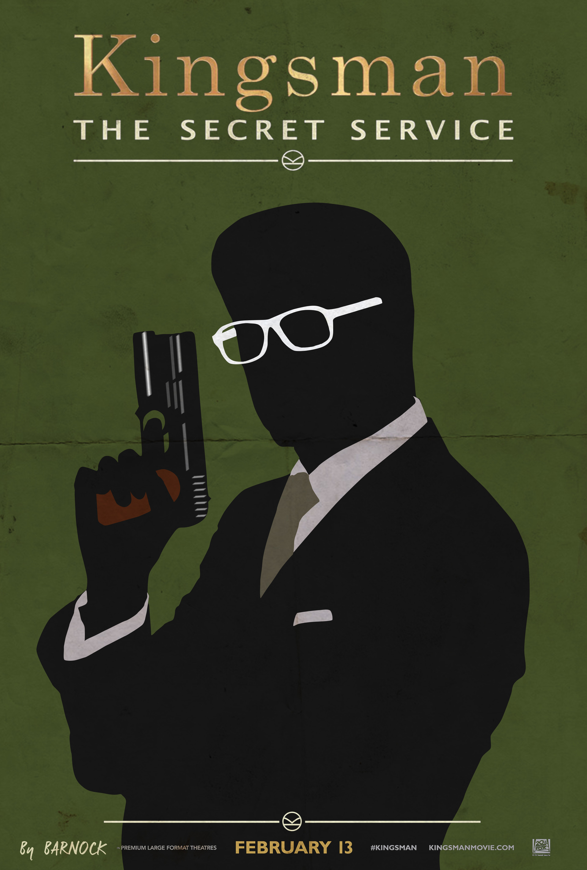 Kingsman The Secret Service Poster
