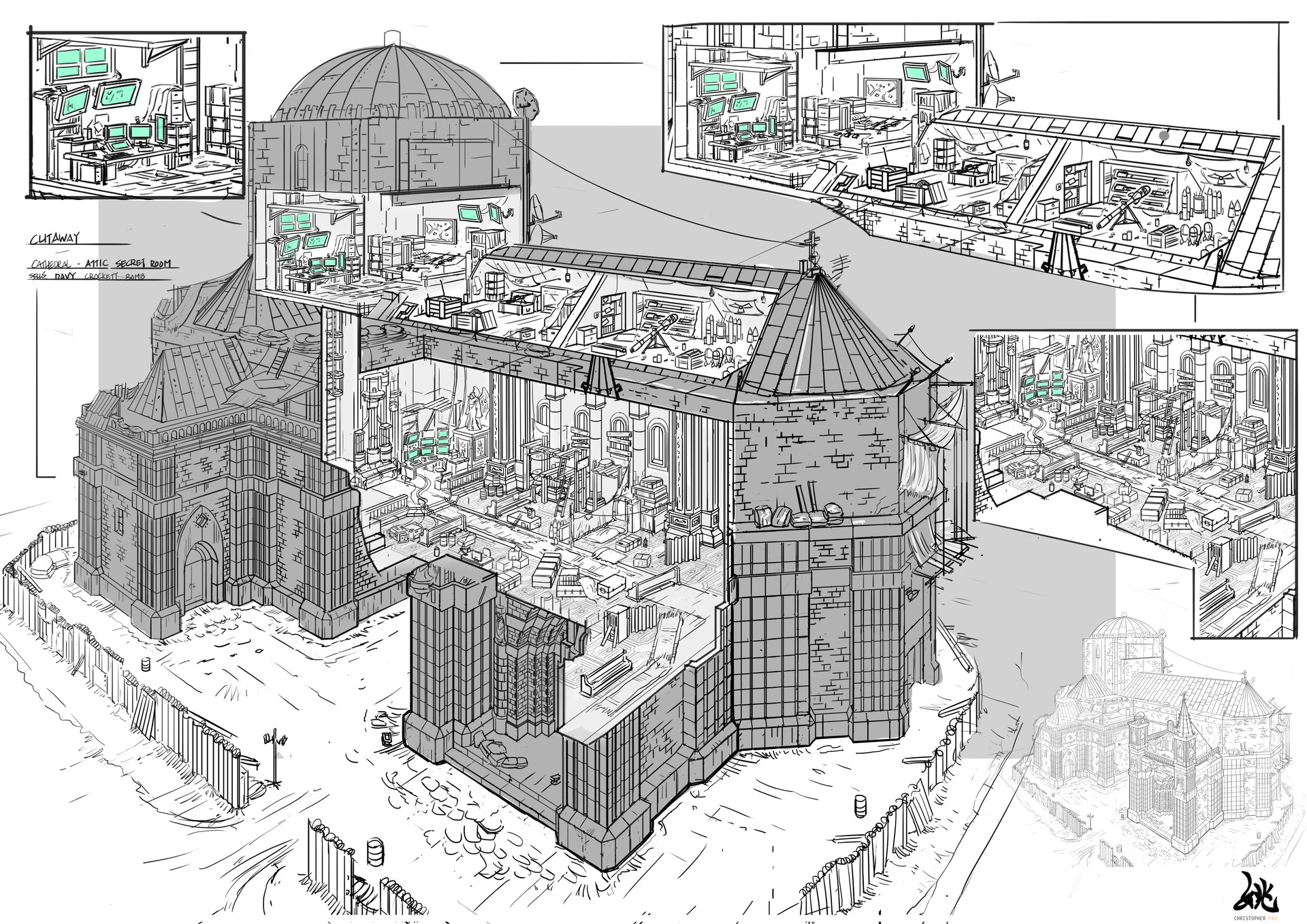 ArtStation - Props and Sets