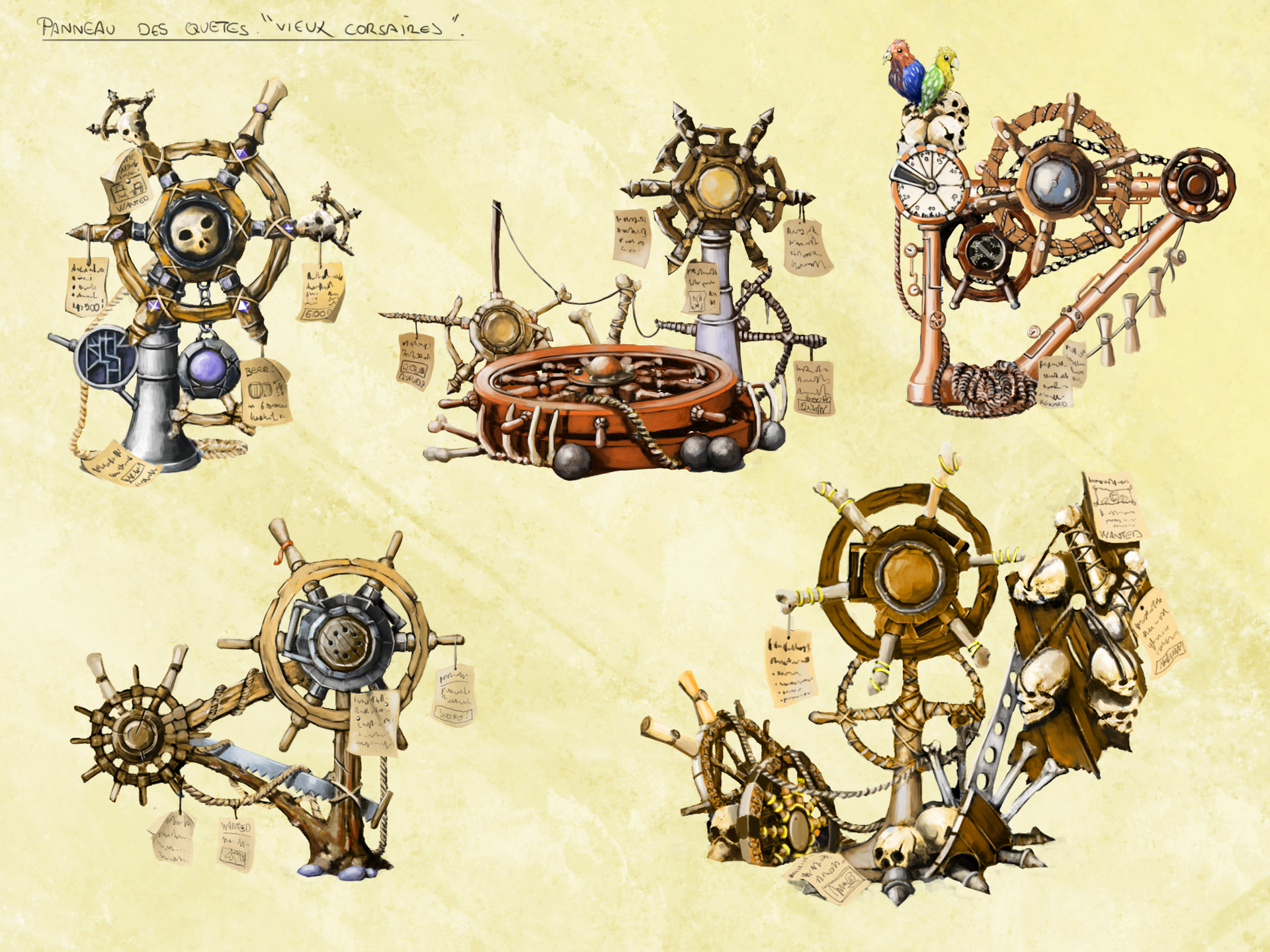 ArtStation - QuestBoard Concepts - Final Step