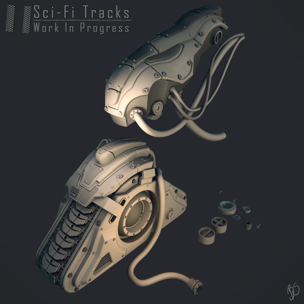 ArtStation - Sci - Fi Tracks 2