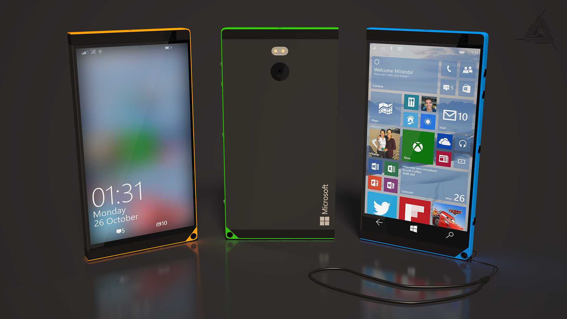 Bartłomiej Tarnowski - Microsoft Surface Phone - Concept 1