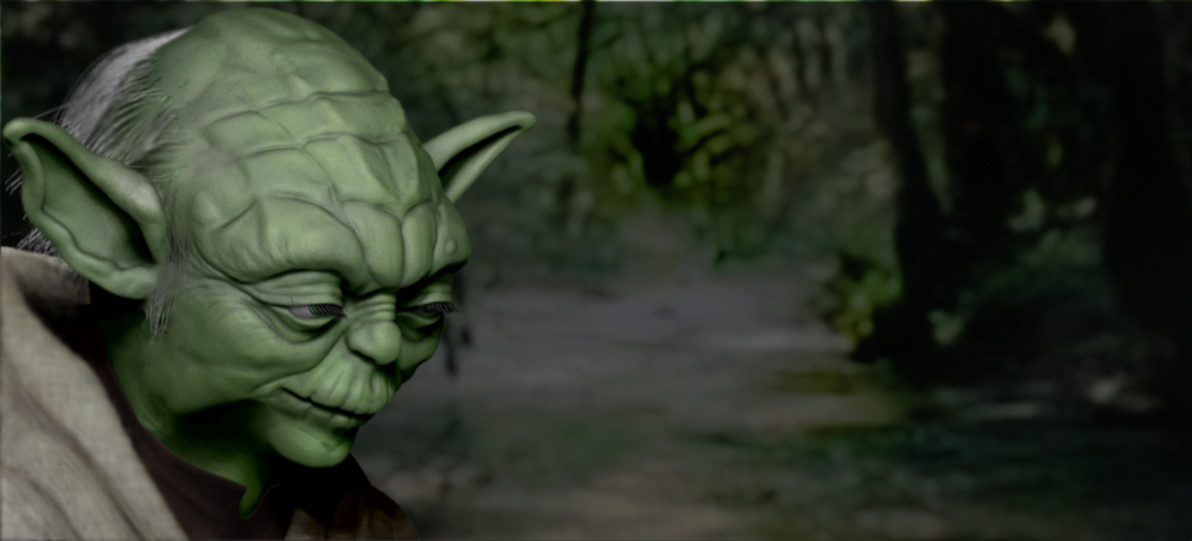 ArtStation - Yoda work in progress