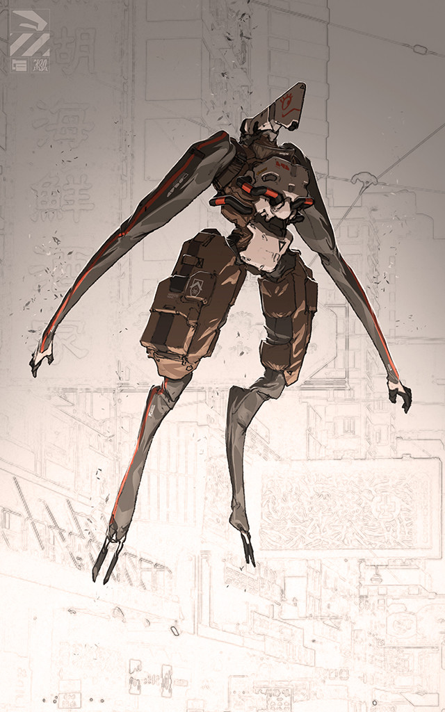 ArtStation - Floating dude.