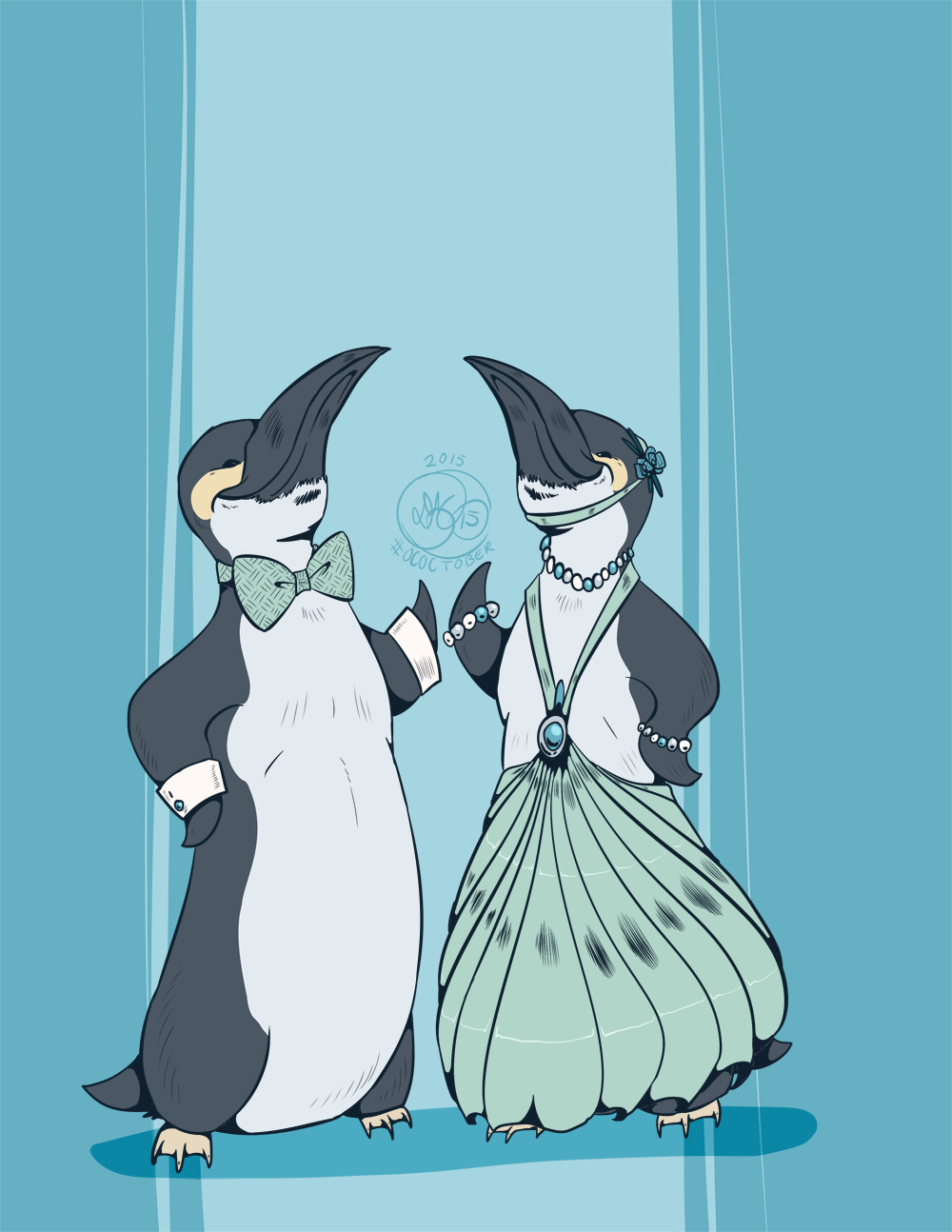 ArtStation - Dapper Penguins