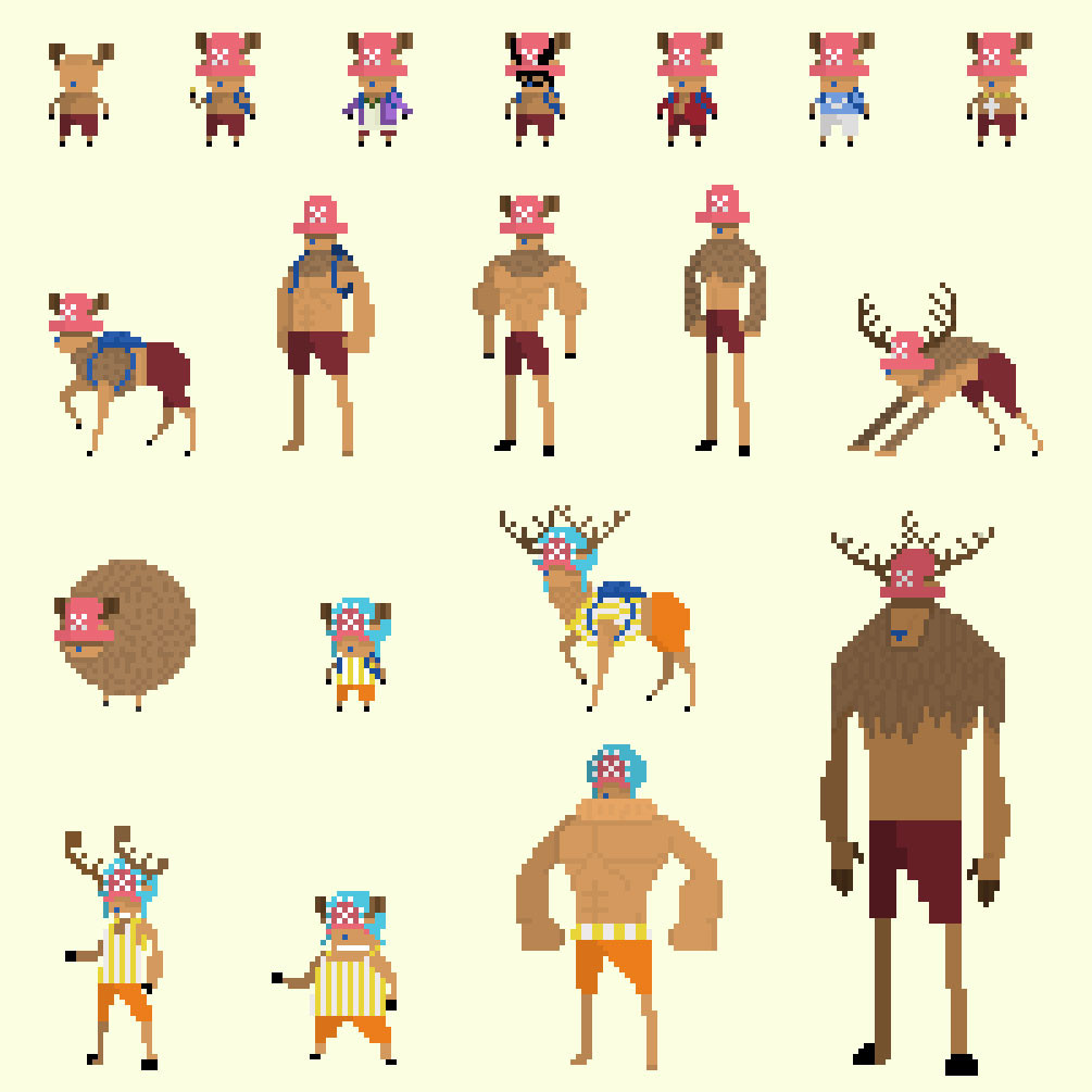 Will Ryan - One Piece Pixel Outfits