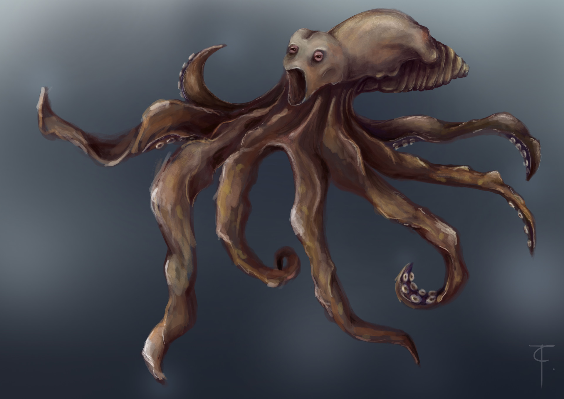 ArtStation - Octopus concept