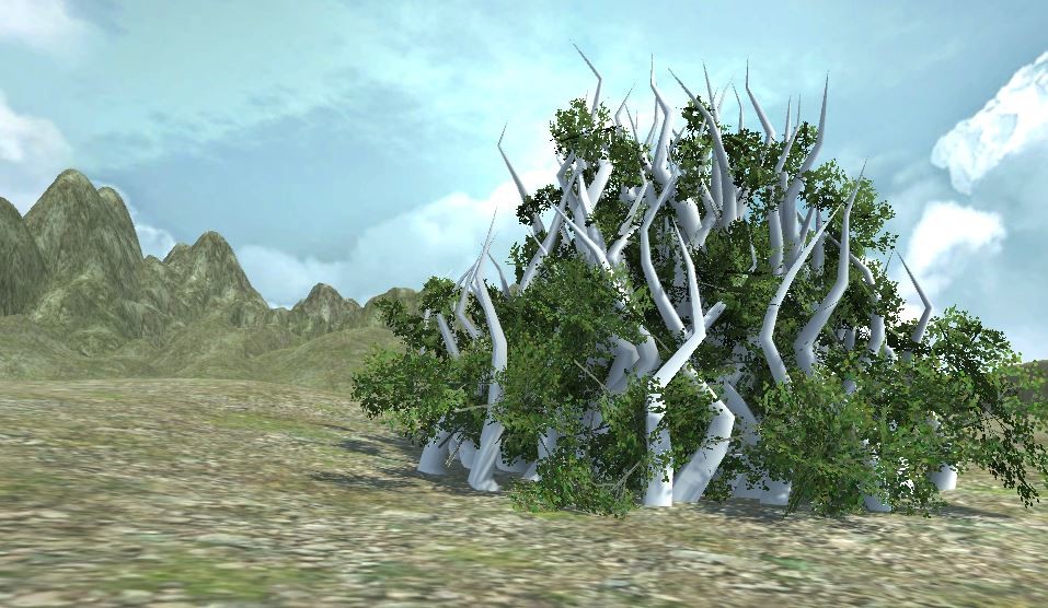 ArtStation - Alien Bush