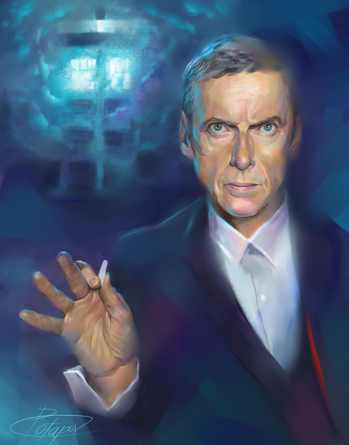 ArtStation - Doctor Who. Peter Capaldi