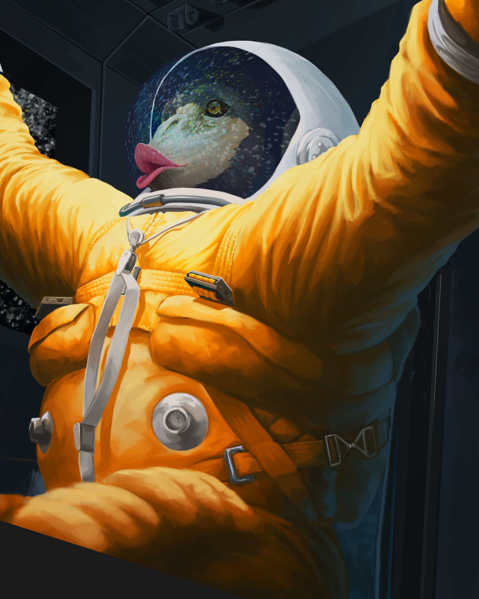 ArtStation - Space Chimp