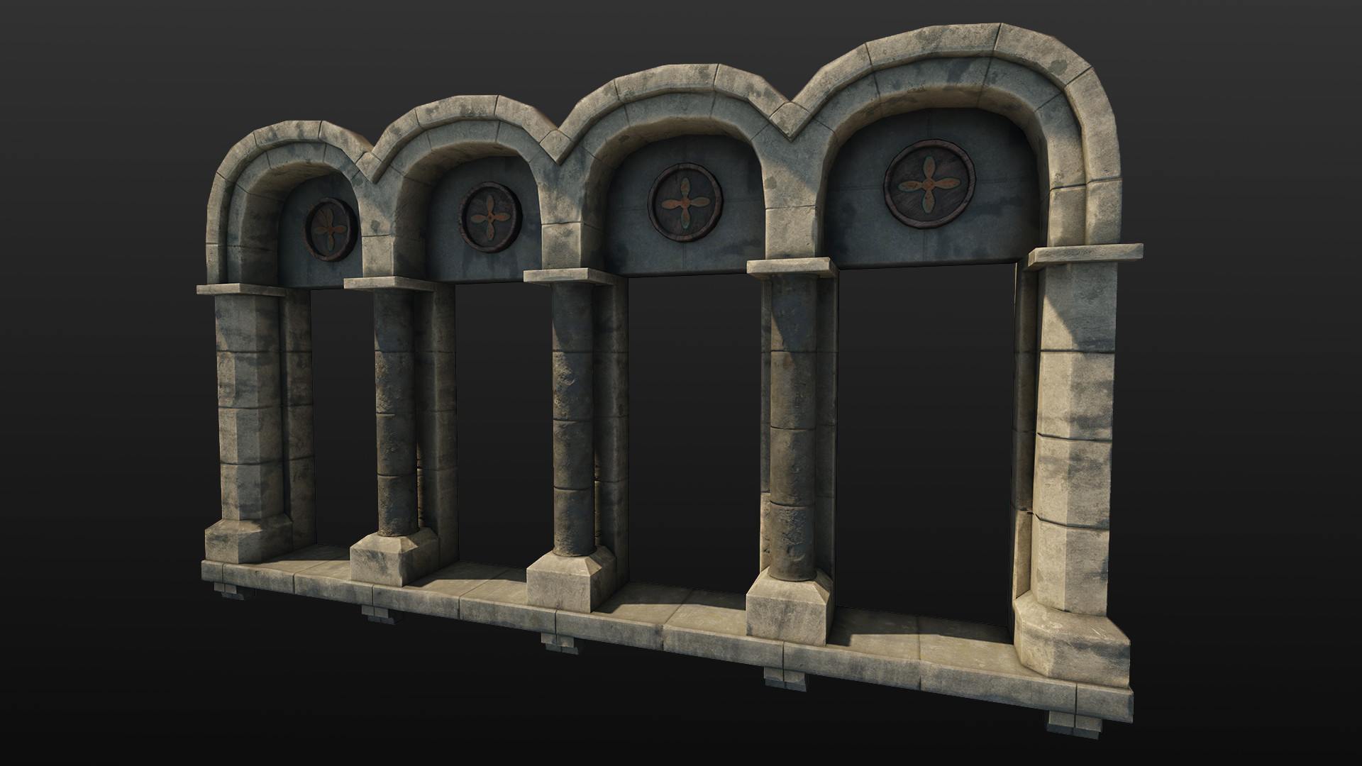 ArtStation - Michigan Theater ,Ann Arbo - Window Frame Model