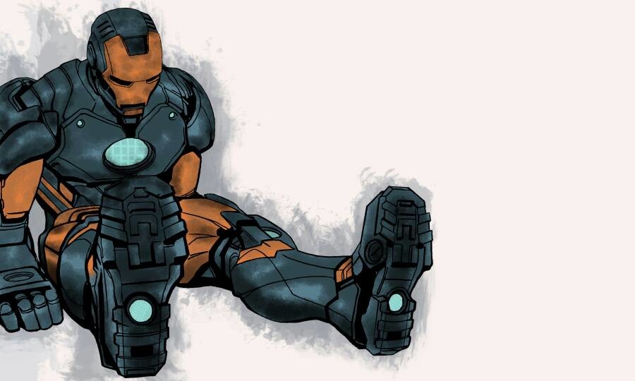 ArtStation - Iron Man Comic Art