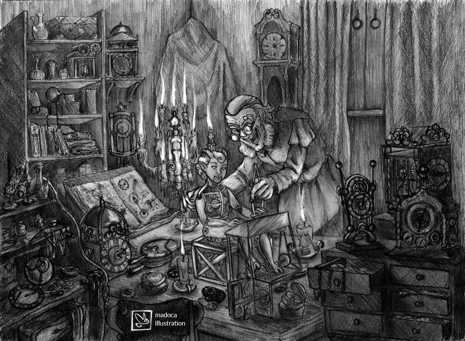 Mar Dominguez aka Madoca - Mad Clockmaker