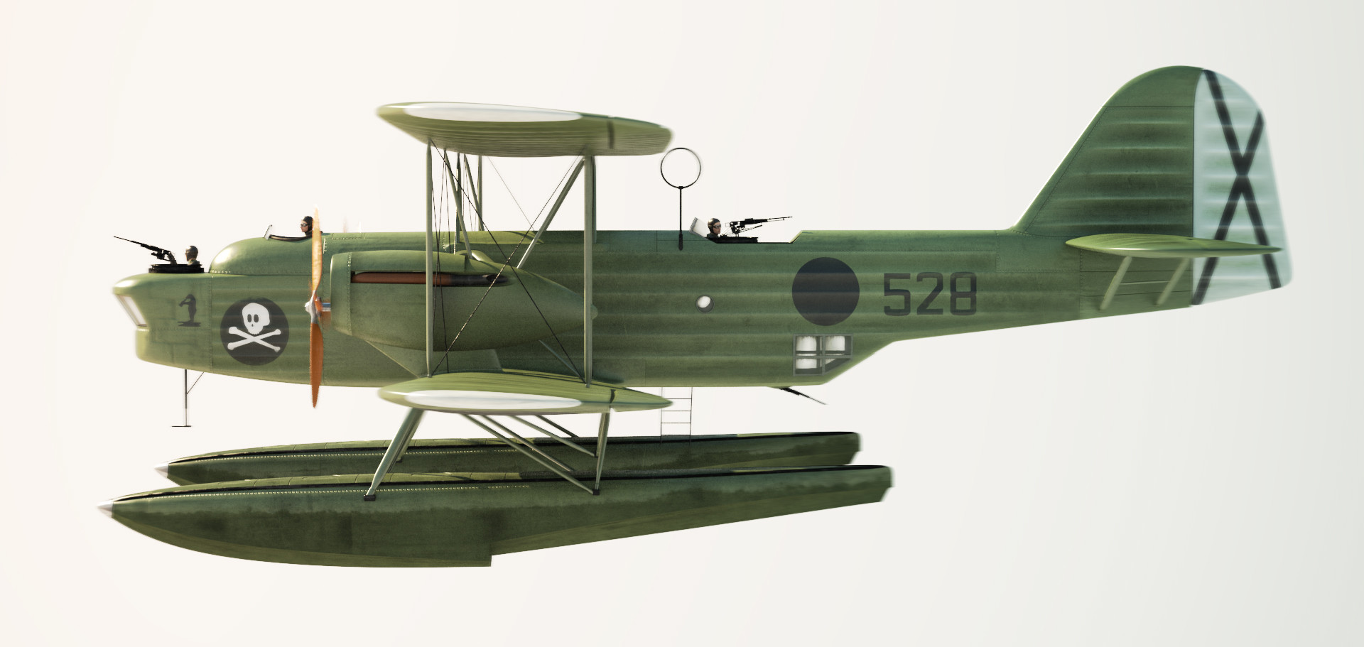 ArtStation - Heinkel He-59 ready for action