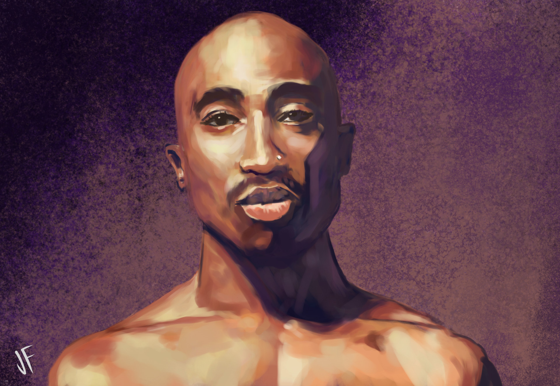 ArtStation - Tupac Shakur