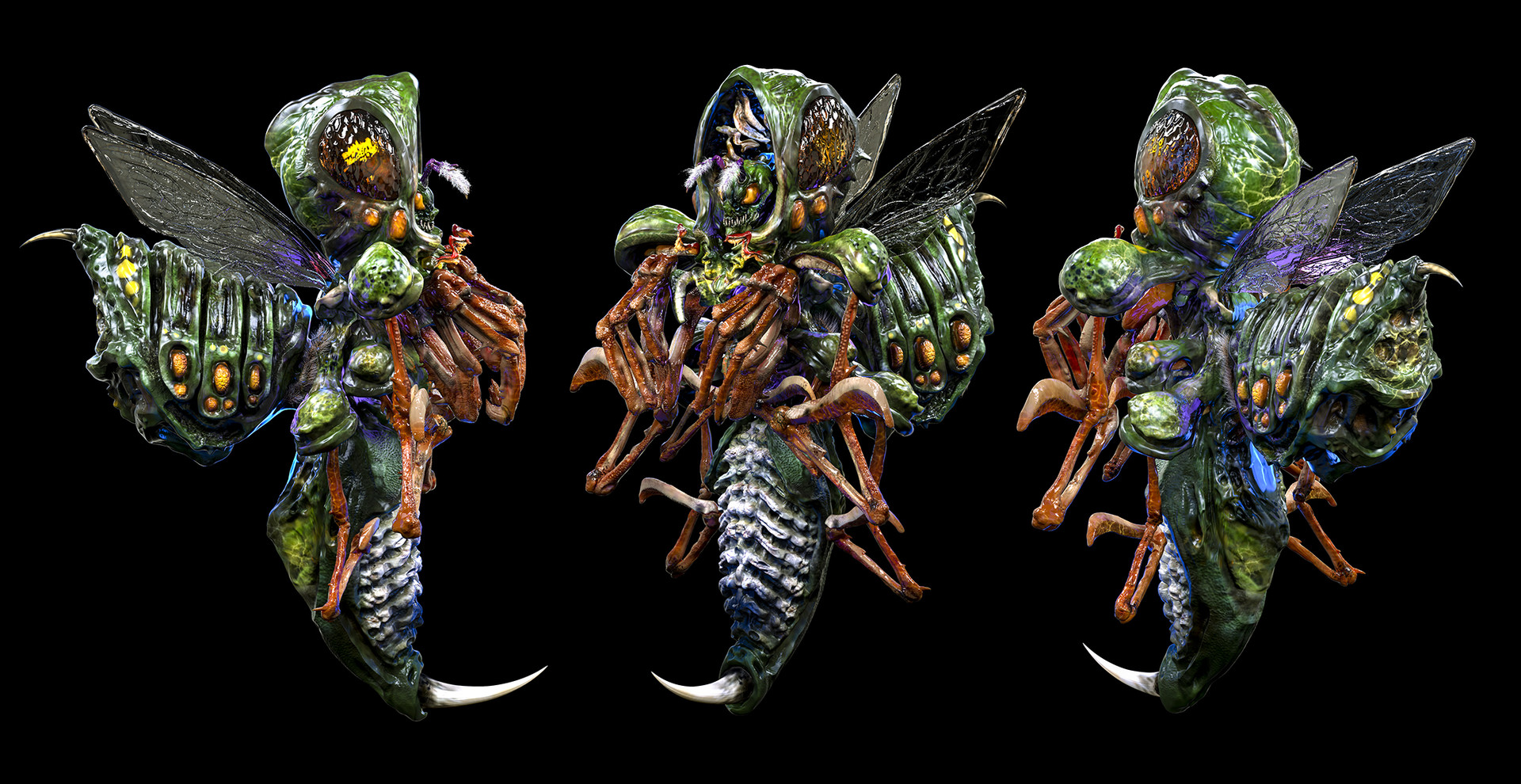 ArtStation - Space Insect Samsa