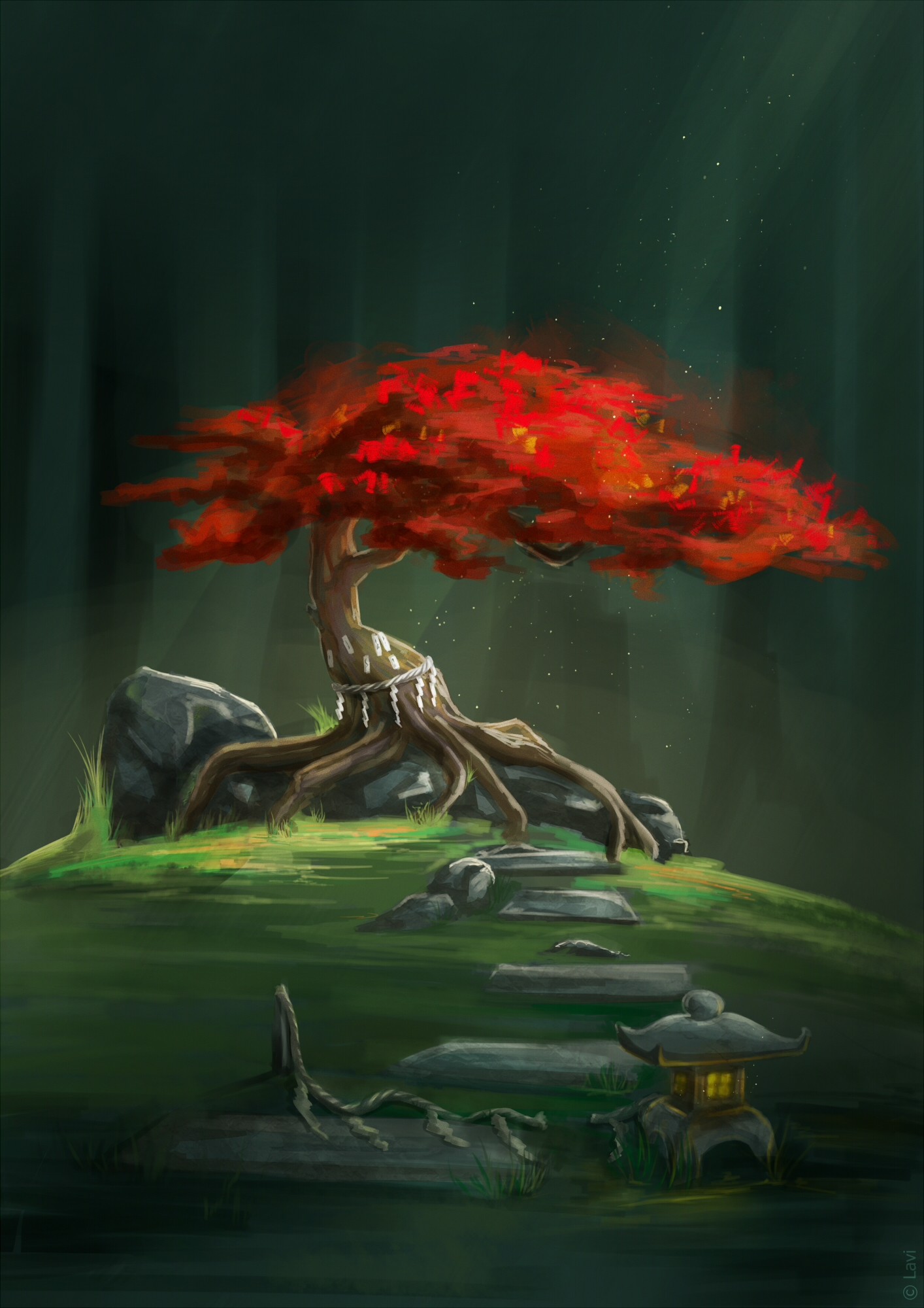 ArtStation - Wisdom Tree