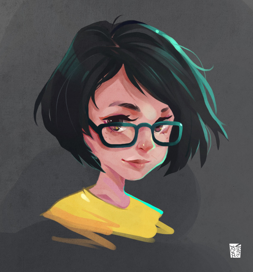 ArtStation - Cartoonized portrait