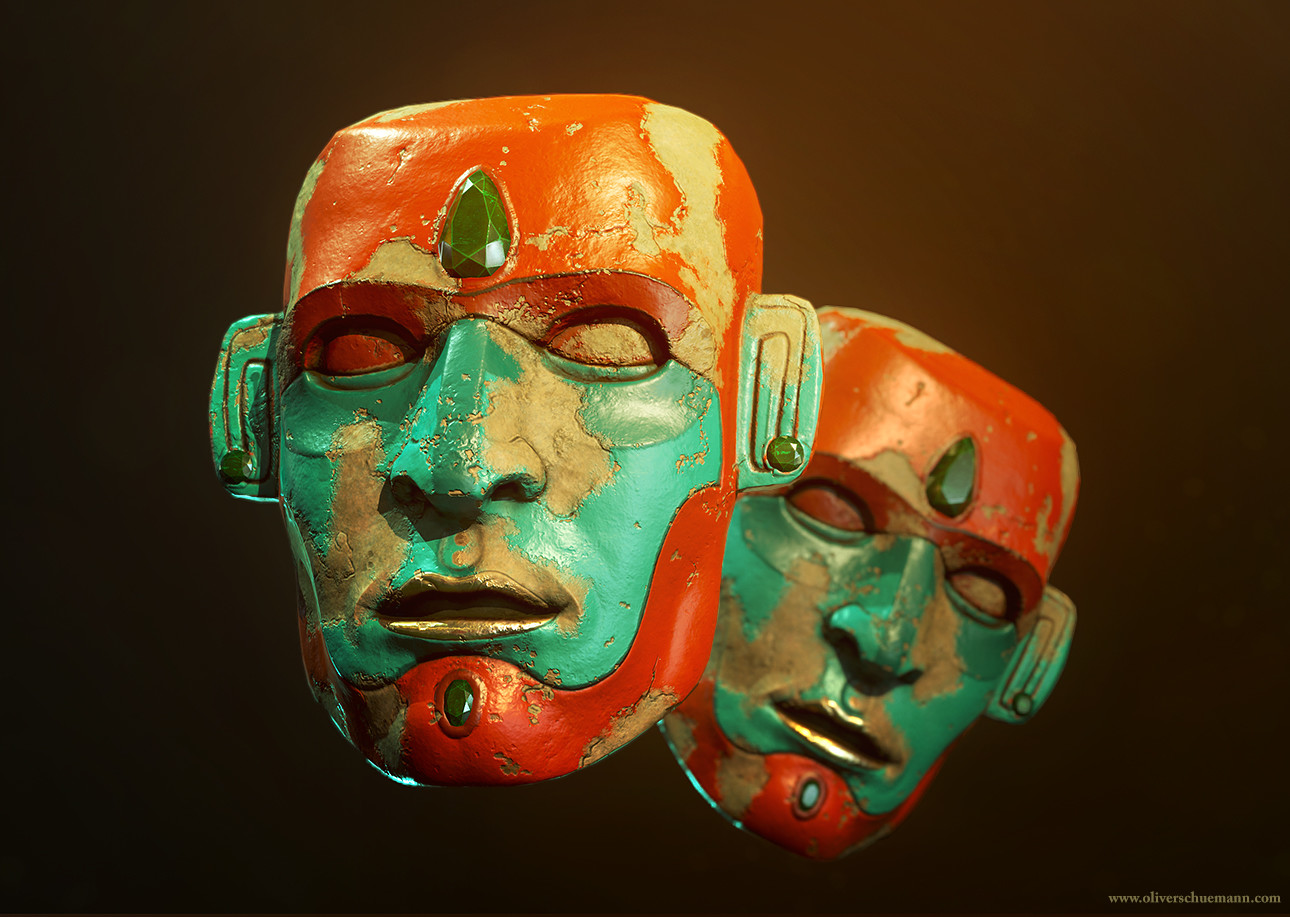 ArtStation - Ancient Dead Mask