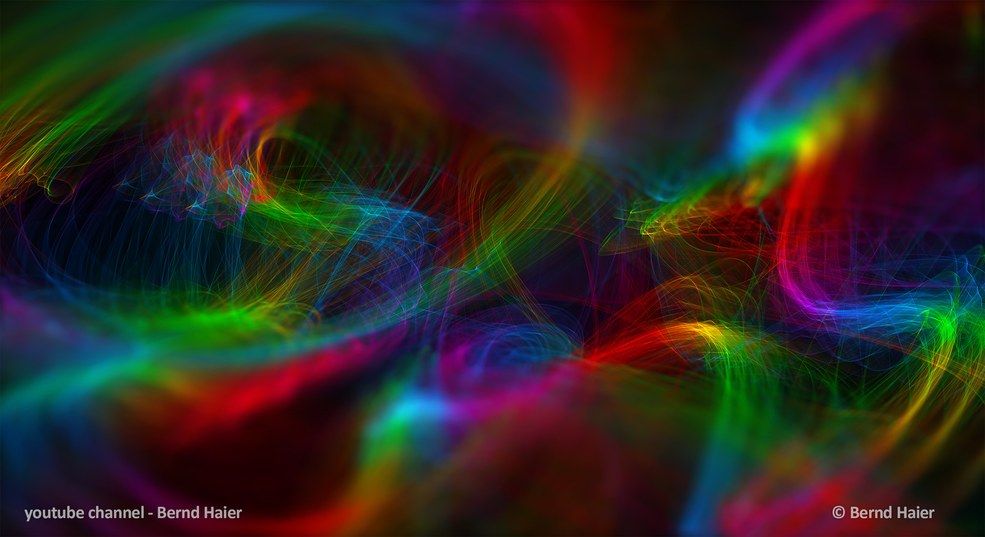 Bernd Haier - 2D Computer Art part 5 + video 1080p with sound