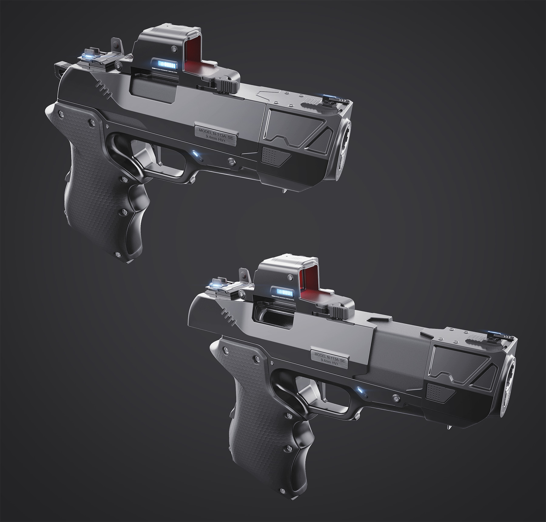 Dragos Casian - Handgun concept