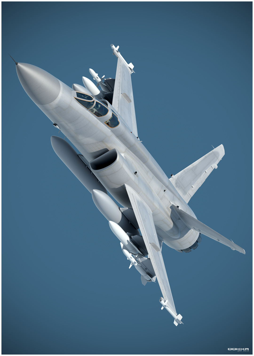 ArtStation - Jet fighter - WIP